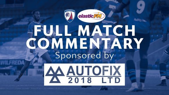 Live commentary – Chesterfield FC