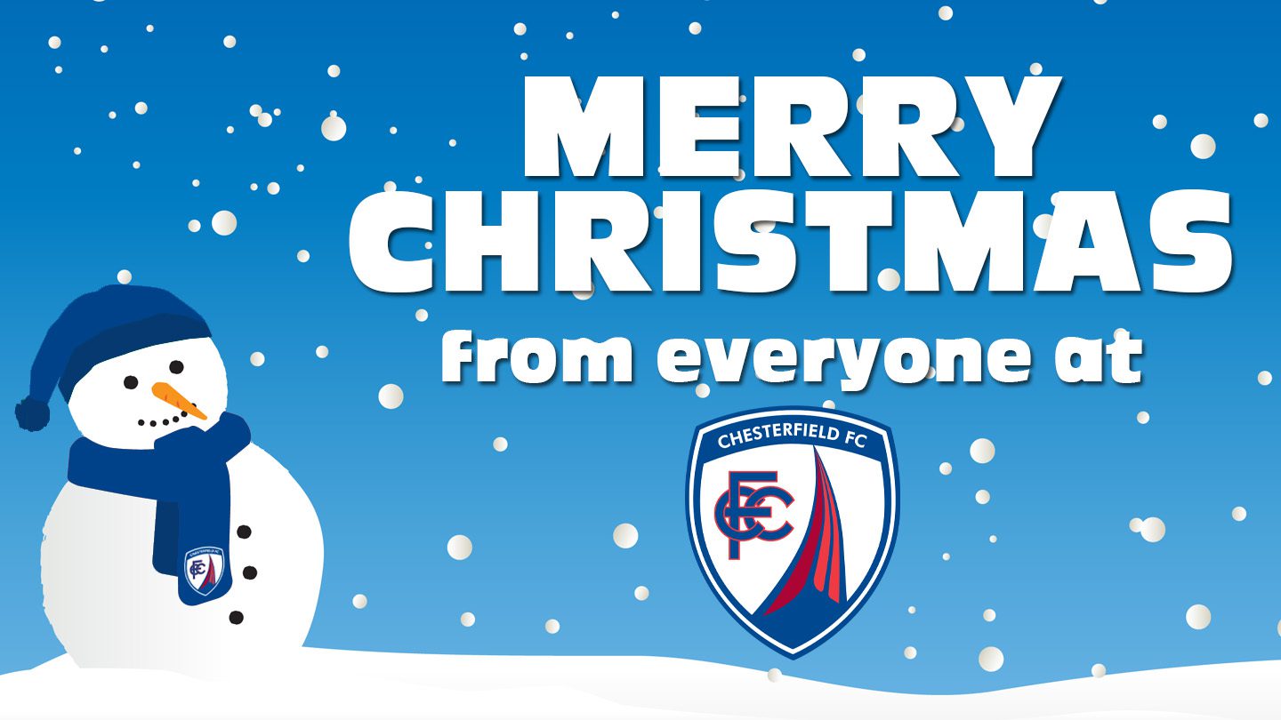 Merry Christmas from everyone at Chesterfield FC! | Chesterfield FC