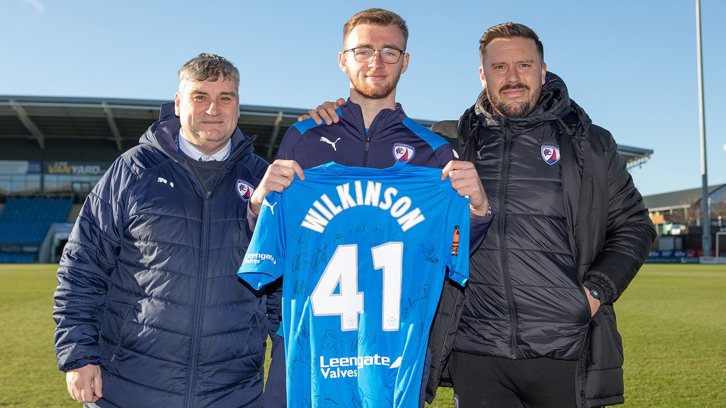Academy youngster treasures memories of making his debut | Chesterfield FC