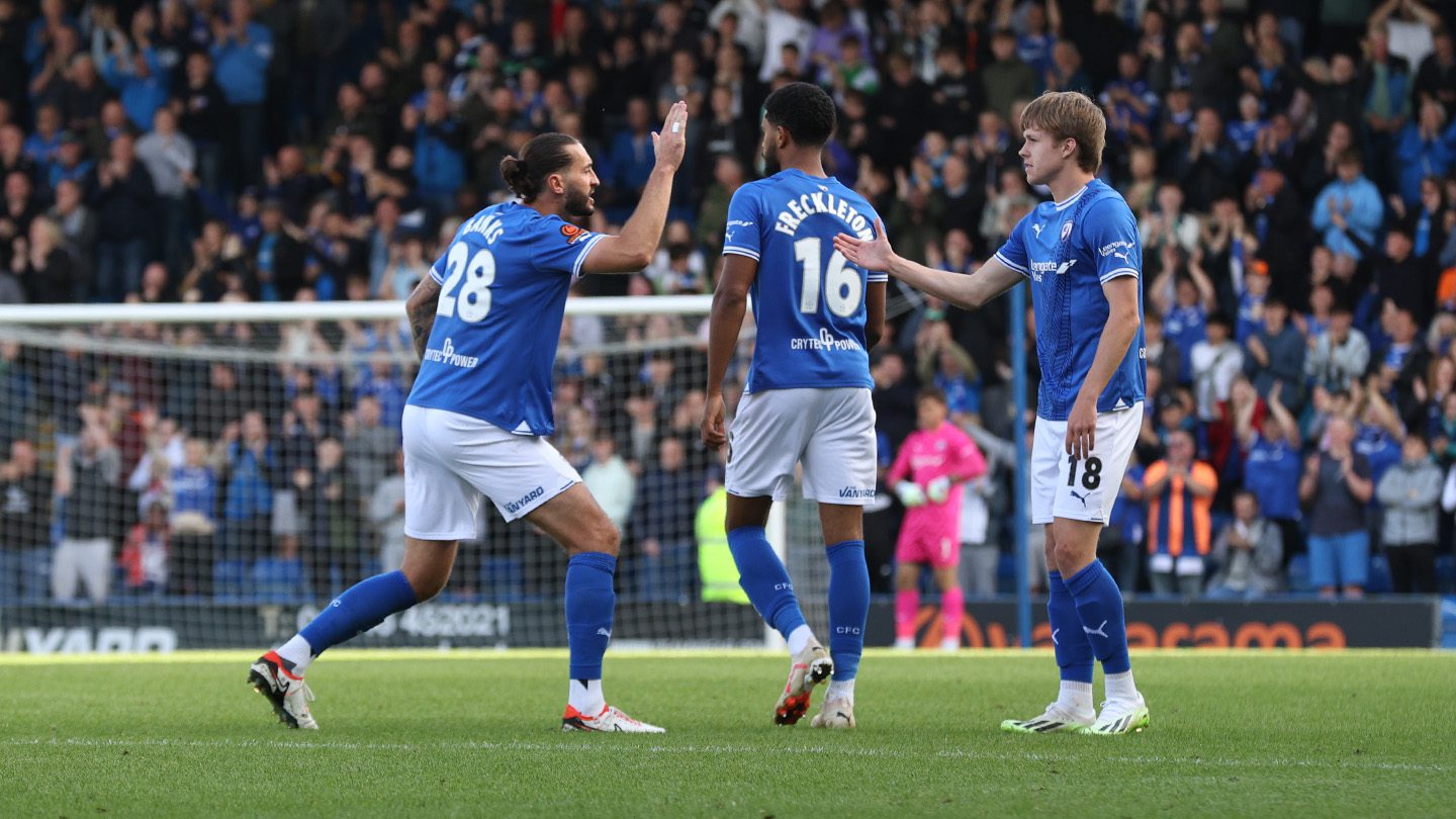 Spireites come from behind to win | Chesterfield FC