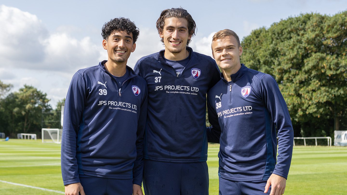 Trio step up from the academy | Chesterfield FC