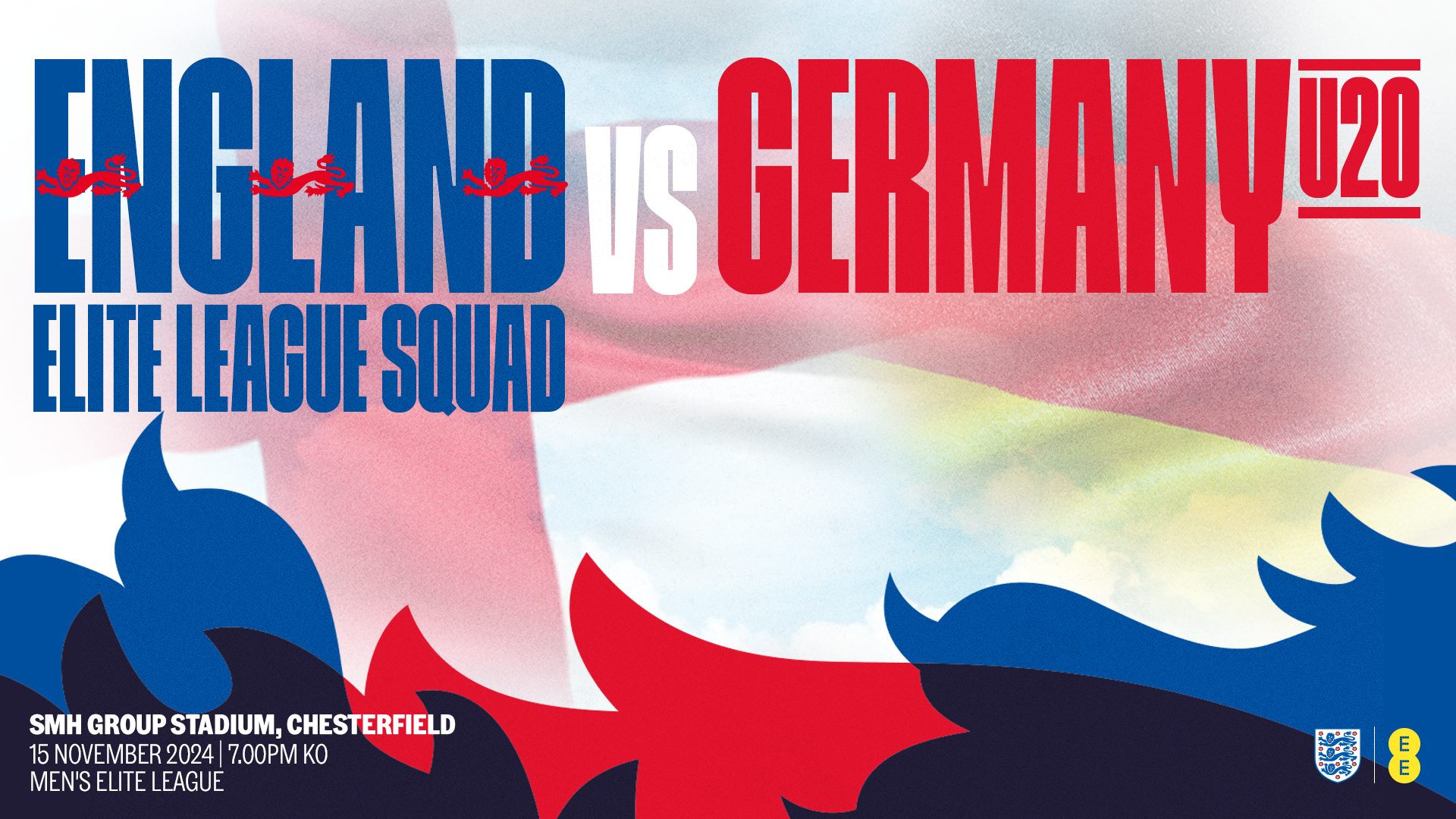 England v Germany at the SMH Group Stadium | Chesterfield FC