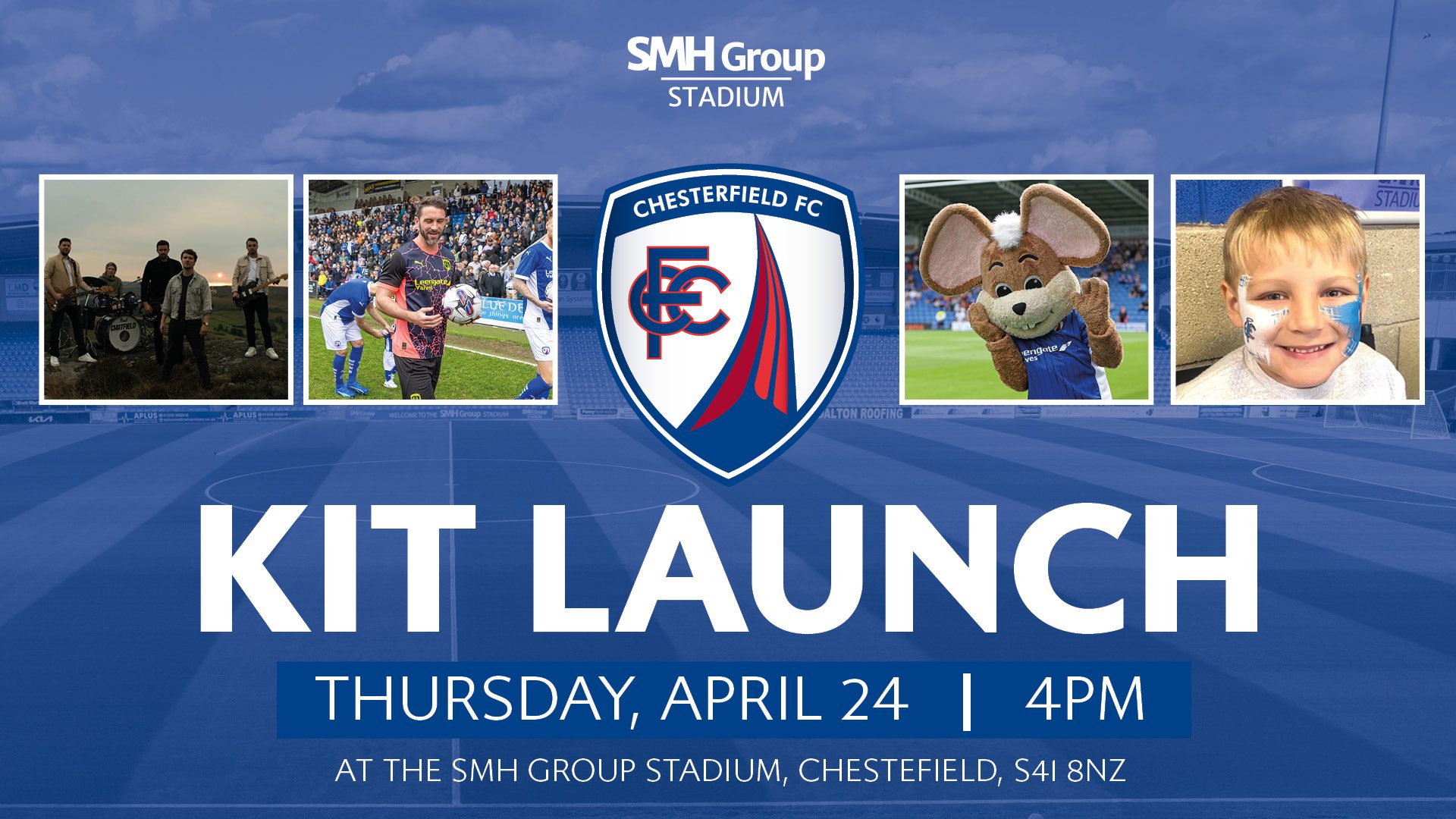 Kit launch date set | Chesterfield FC
